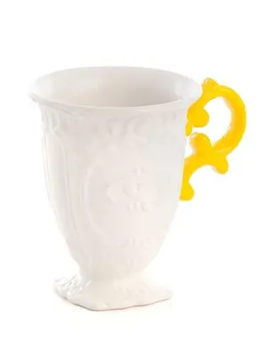 SELETTI I-wares Porcelain Mug - White
