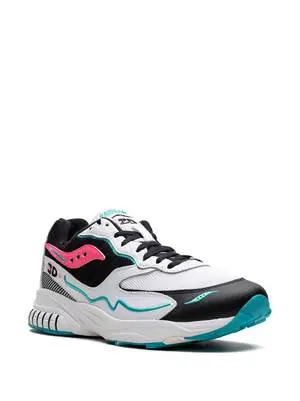 Saucony 3d Grid Hurricane Sneakers - White