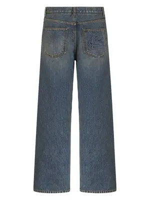 Etro Wide-leg Cropped Jeans