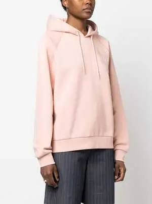 A.p.c. Logo-ebroidered Cotton Hoodie