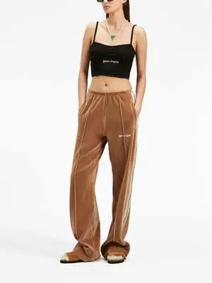 Palm Angels Logo-print Crop Top