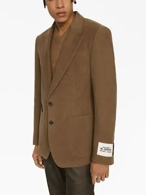 Dolce & Gabbana Single-breasted Suit Jacket - Neutrals