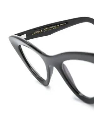 LAPIMA Julieta Cat-eye Frame Glasses - Black