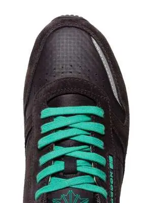REEBOK Classic Leather Lace-up Sneakers - Black