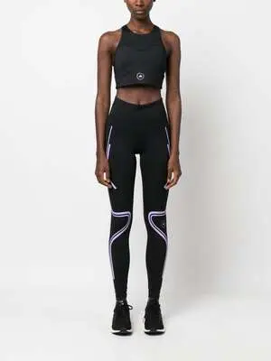 Adidas By Stella McCartney Training Logo-print Cropped Top