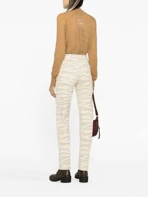 Etro Cable-knit Roll-neck Jumper - Brown