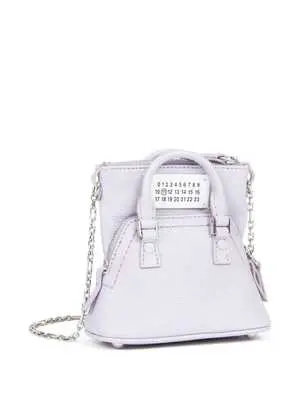 MAISON MARGIELA 5ac Classique Baby Top-handle Bag - Purple