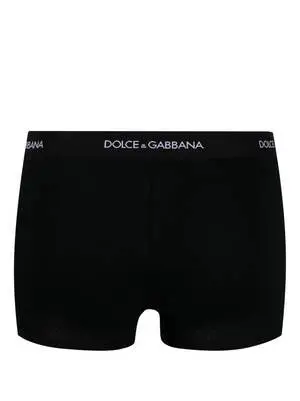 Dolce & Gabbana Logo-waist Cotton Boxers