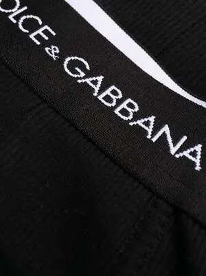 Dolce & Gabbana Logo-waist Cotton Boxers