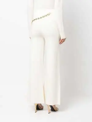 Rabanne Chainmail-detail Trousers - White