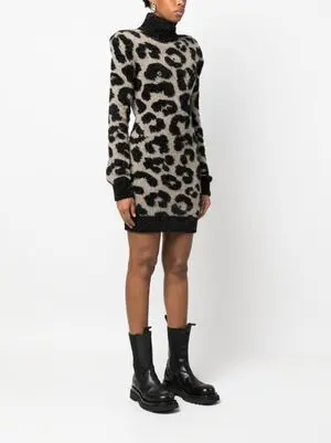 Philipp Plein Leopard-print Dress