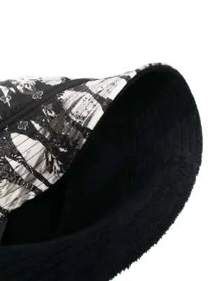 Amiri Logo-embroidered Reversible Bucket Hat