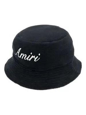 Amiri Logo-embroidered Reversible Bucket Hat