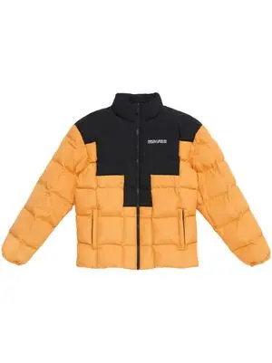 COUNTY OF MILAN Marcelo Burlon Cross Puffer Jacket - Yellow