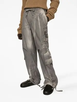 Dolce & Gabbana Faded-effect Cargo Trousers