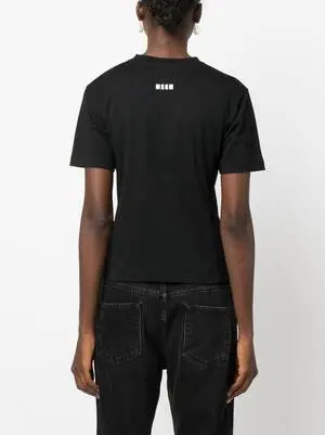 MSGM Logo-print T-shirt