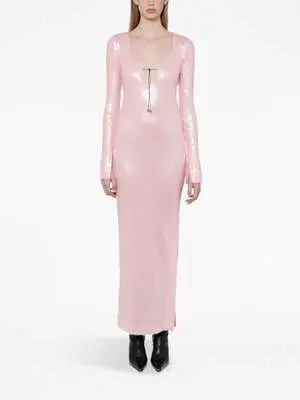 16Arlington Solaria Sequin-embellished Dress - Pink