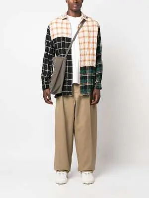 MAISON MARGIELA X Pendleton Yoke-checked Trousers