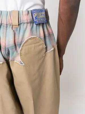 MAISON MARGIELA X Pendleton Yoke-checked Trousers