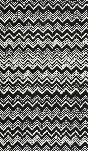 Missoni Keith Bath Mat In Black,white