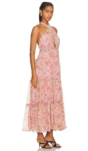 Astr The Label Jaidee Halterneck Dress