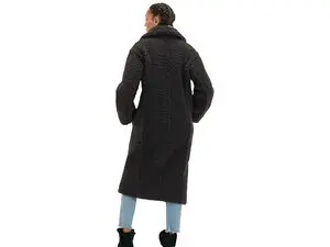 UGG Gertrude Long Teddy Coat - Black