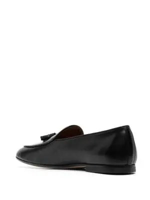 TOD'S Leather Loafers With Tassels