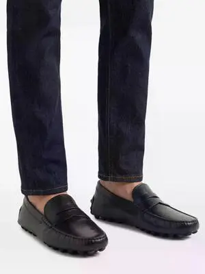 TOD'S Gommino Macro Loafers - Black
