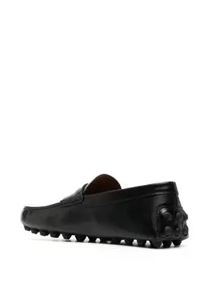 TOD'S Gommino Macro Loafers - Black