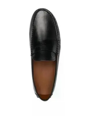 TOD'S Gommino Macro Loafers - Black