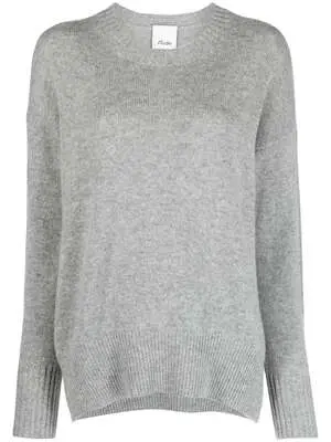 ALLUDE Drop-shoulder Cashmere Jumper