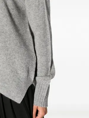 ALLUDE Drop-shoulder Cashmere Jumper