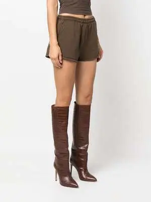 ENTIRE STUDIOS Washed Shorts - Brown