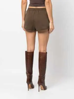 ENTIRE STUDIOS Washed Shorts - Brown