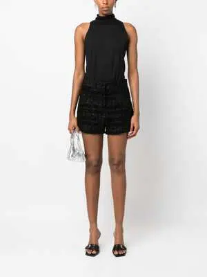 IRO PARIS High-neck Lyocell-blend Tank Top
