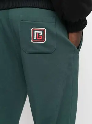 Balmain Logo-patch Cotton Track Pants