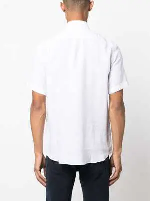 Paul & Shark Short-sleeved Linen Shirt