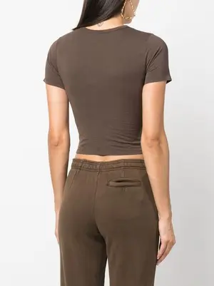 ENTIRE STUDIOS Short-sleeved T-shirt - Brown