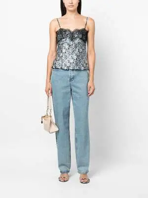 Sandro Floral-print Tank Top