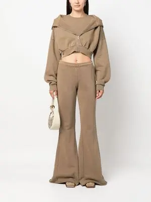ENTIRE STUDIOS Stand-up Collar Zip-up Hoodie