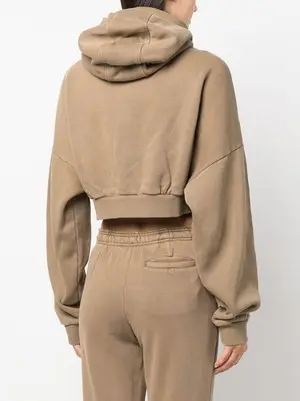 ENTIRE STUDIOS Stand-up Collar Zip-up Hoodie