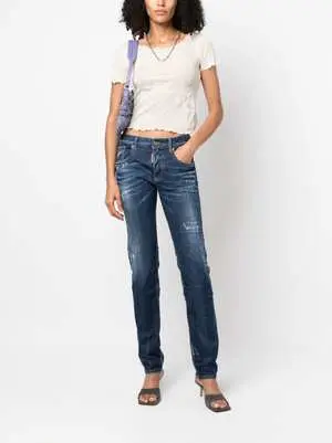 Dsquared2 24/7 Skinny Jeans - Blue