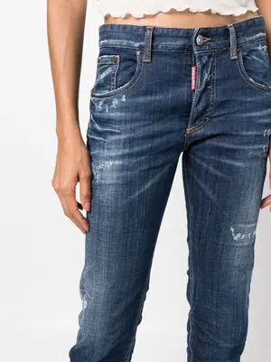 Dsquared2 24/7 Skinny Jeans - Blue
