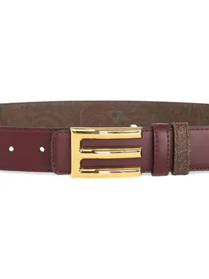 Etro Paisley-print Reversible Belt
