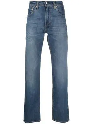 LEVI'S Logo-patch Straight-leg Jeans