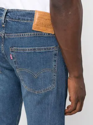 LEVI'S Logo-patch Straight-leg Jeans