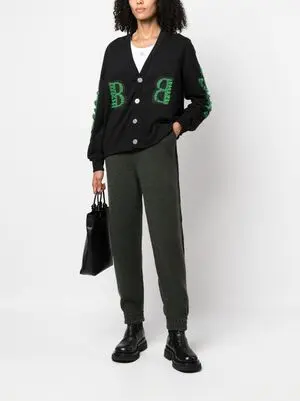 BARRIE B-logo Cardigan - Black