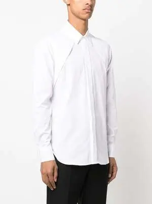 Alexander McQueen Panelled Cotton Shirt
