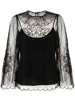 Twinset Embroidered Blouses