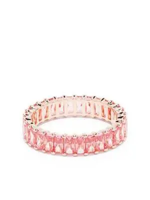 SWAROVSKI Matrix Crystal Ring - Pink